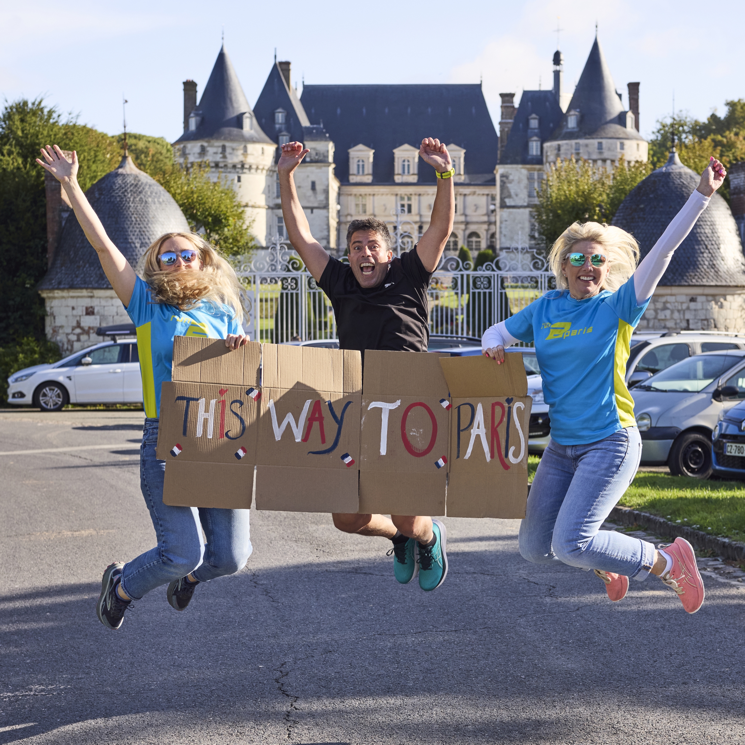 Fundraising - Run2Paris is a relay run from London to Paris