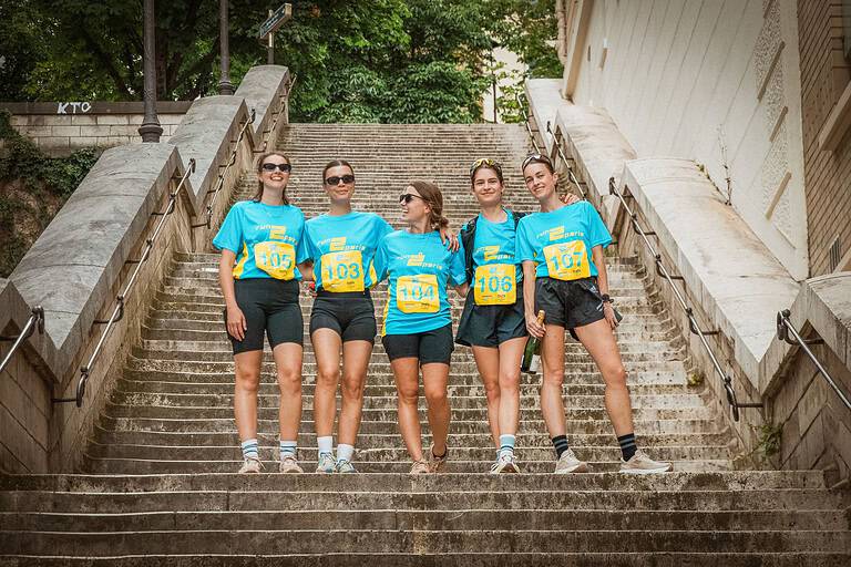 Run2Paris is an epic team run from London to Paris